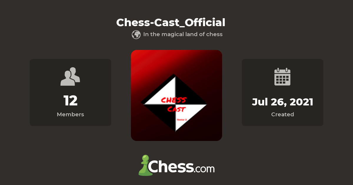 Chess-Cast_Official - Chess Club - Chess.com