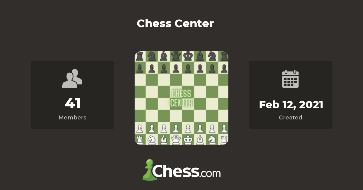 Chess Center - Chess Club - Chess.com