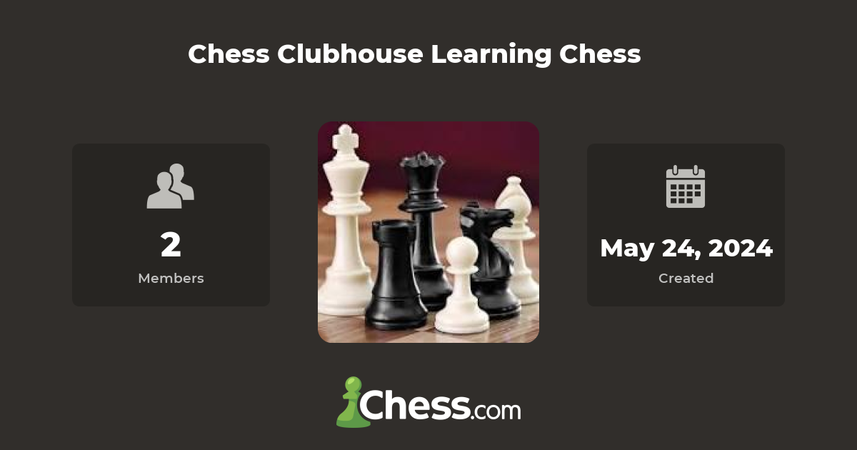 Chess Clubhouse Learning Chess - Chess Club - Chess.com