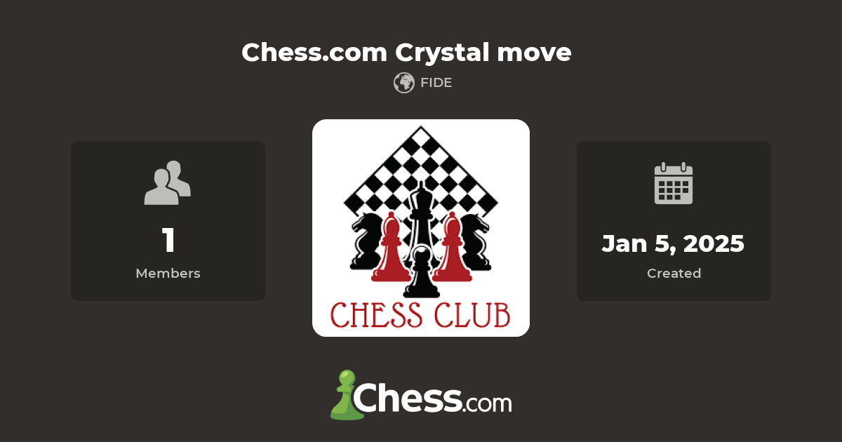Chess.com Crystal move - Chess Club - Chess.com