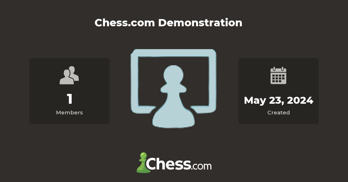 Chess.com Demonstration - Chess Club - Chess.com