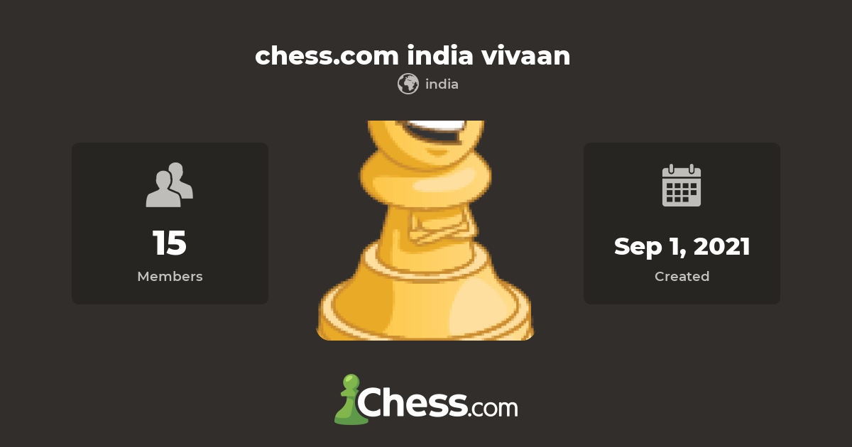 chess.com india vivaan - Chess Club - Chess.com