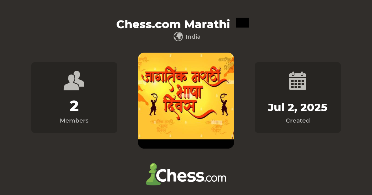 Chess.com Marathi - Chess Club - Chess.com