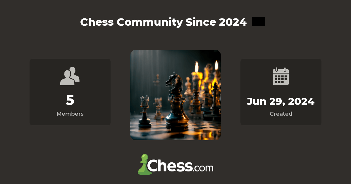 Chess Community Since 2024 - Chess Club - Chess.com