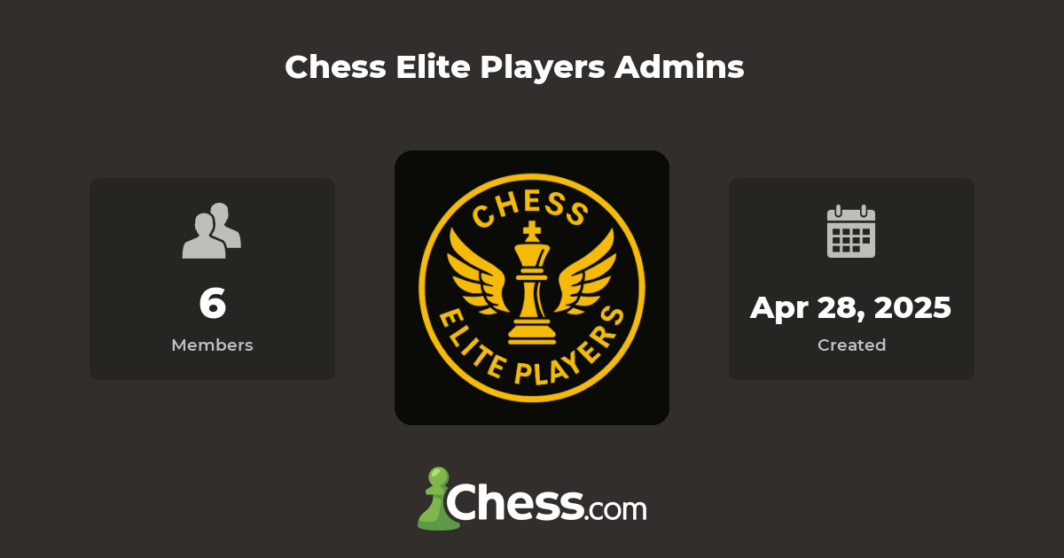 Chess Elite Players Admins - Chess Club - Chess.com