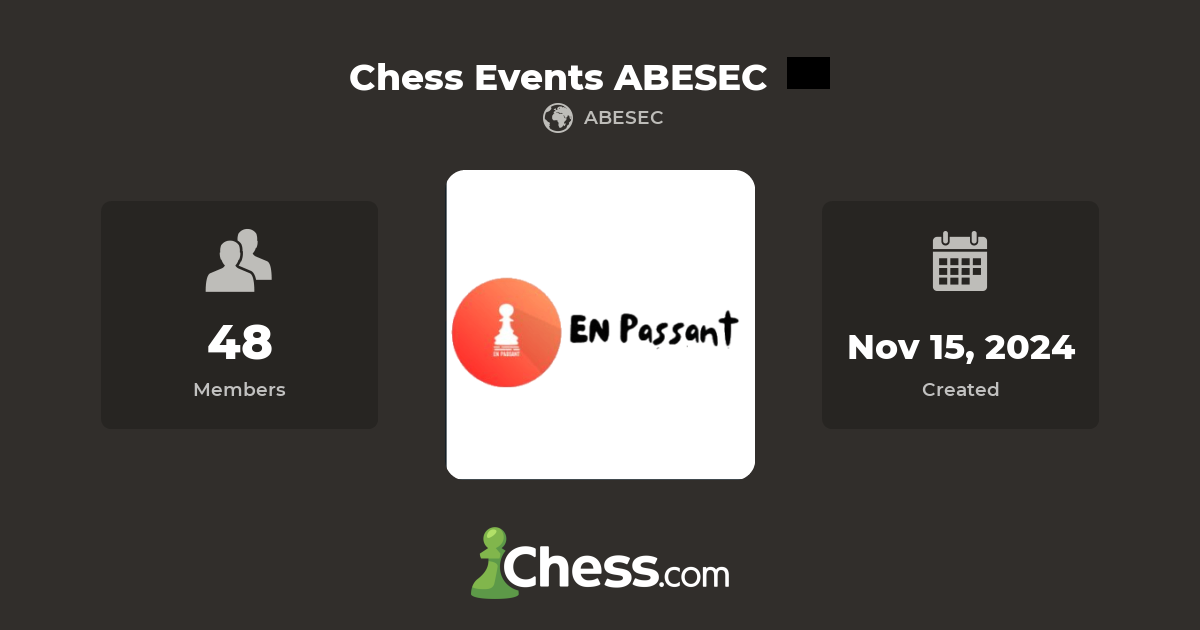 Chess Events ABESEC - Chess Club - Chess.com