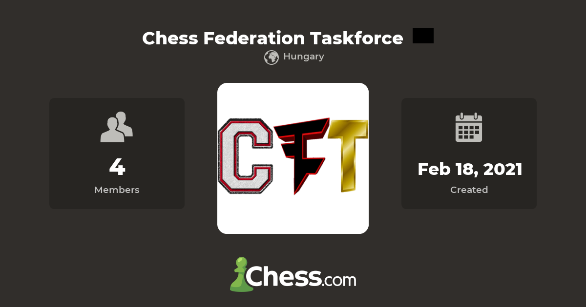 Chess Federation Taskforce - Chess Club - Chess.com