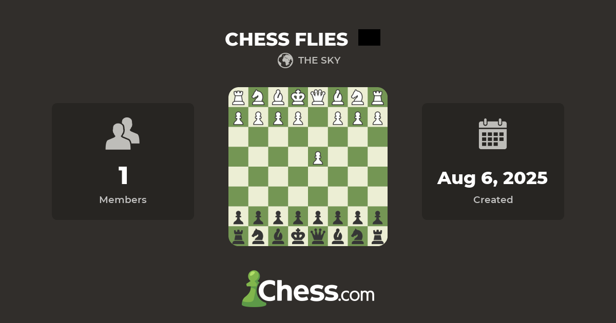 CHESS FLIES - Chess Club - Chess.com