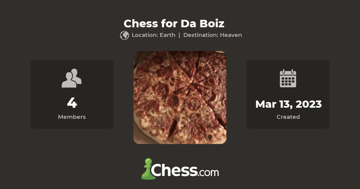 Chess for Da Boiz - Chess Club - Chess.com