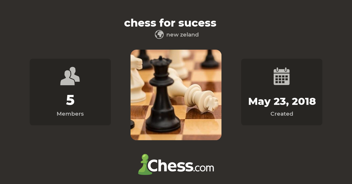 chess for sucess - Chess Club - Chess.com