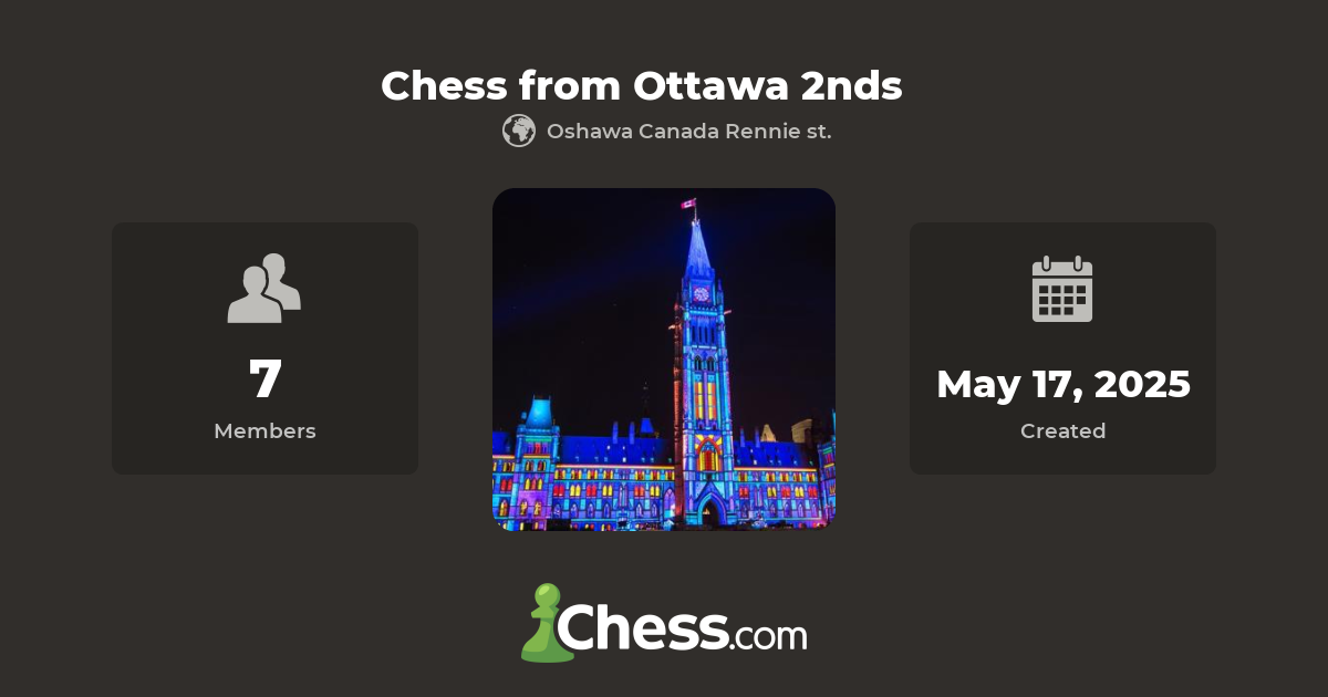Chess from Ottawa 2nds - Chess Club - Chess.com