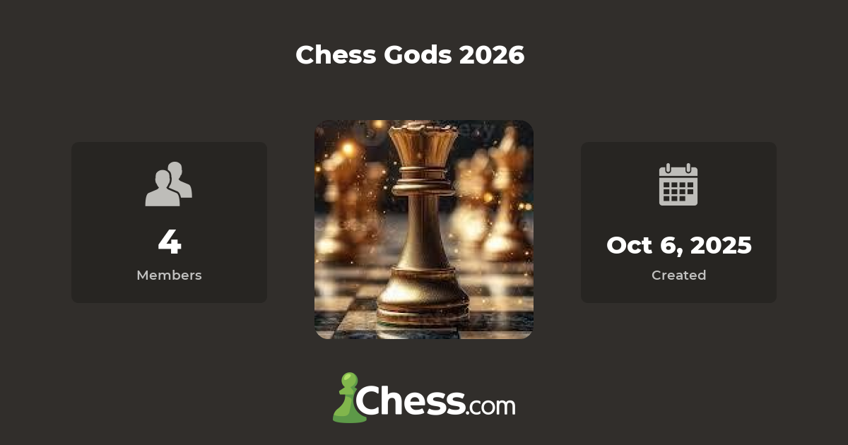 Chess Gods 2026 - Chess Club - Chess.com