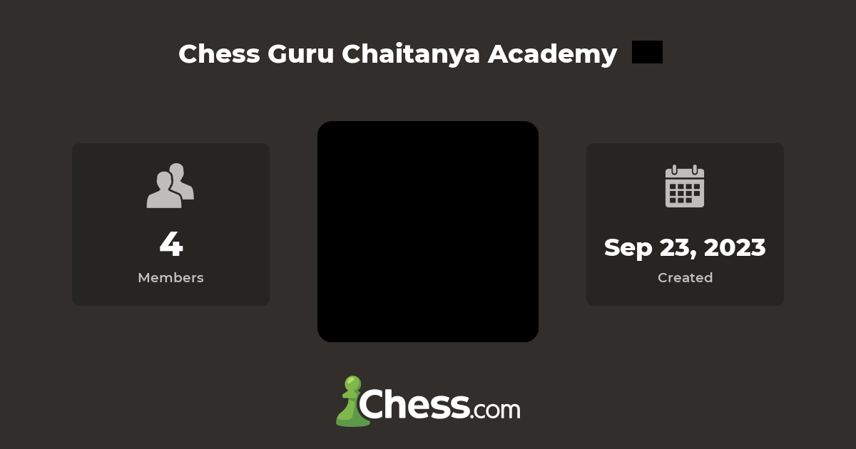 Chess Guru Chaitanya Academy - Chess Club - Chess.com