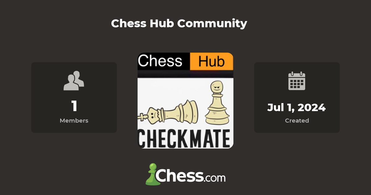 Chess Hub Community Chess Club Chess
