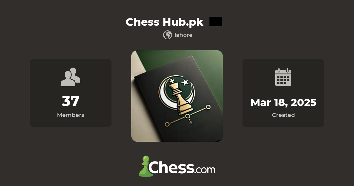 Chess Hub.pk - Chess Club - Chess.com