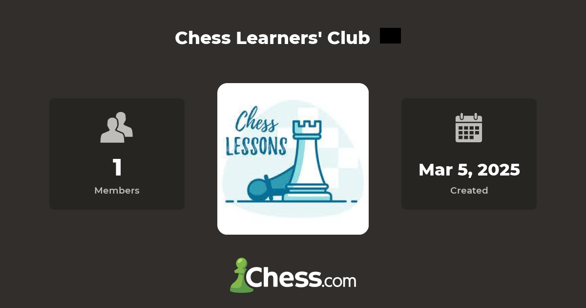 Chess Learners' Club - Chess Club - Chess.com