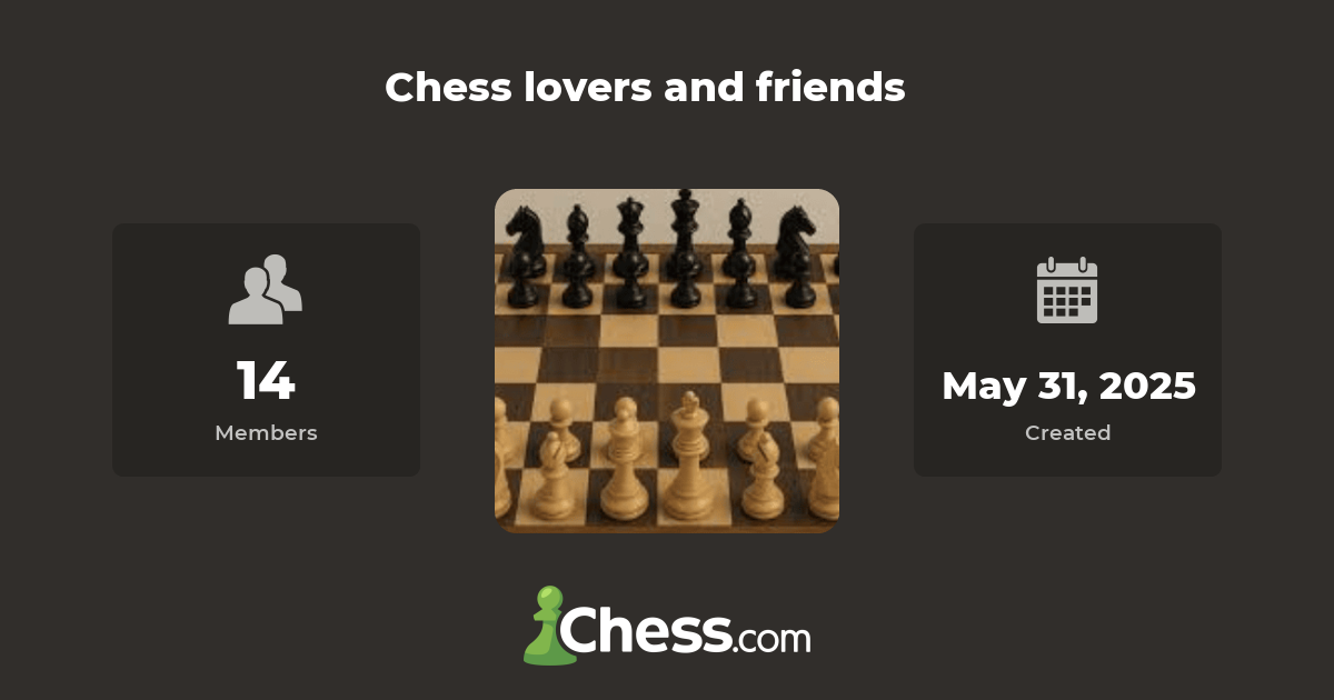 Chess lovers and friends - Chess Club - Chess.com