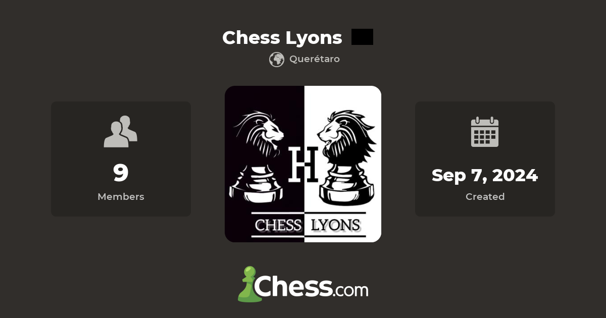Chess Lyons - Chess Club - Chess.com