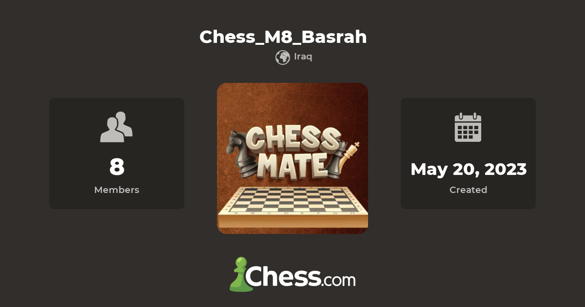 Chess_M8_Basrah - Chess Club - Chess.com