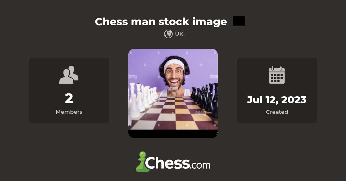 Chess man stock image - Chess Club - Chess.com