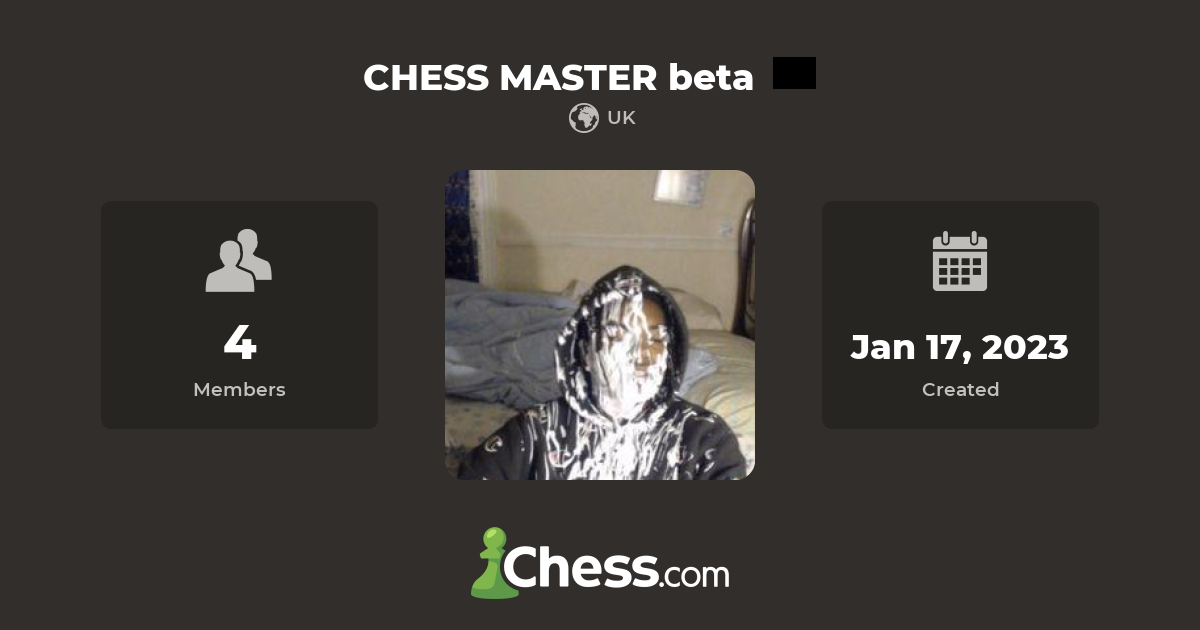 CHESS MASTER beta - Chess Club - Chess.com