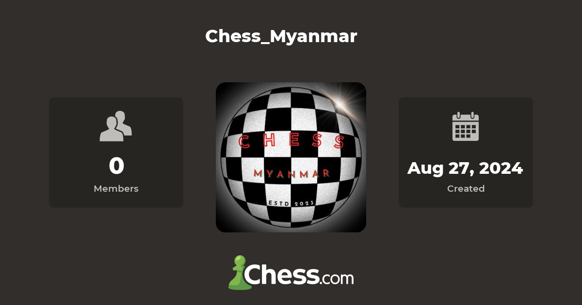 Chess_Myanmar - Chess Club - Chess.com
