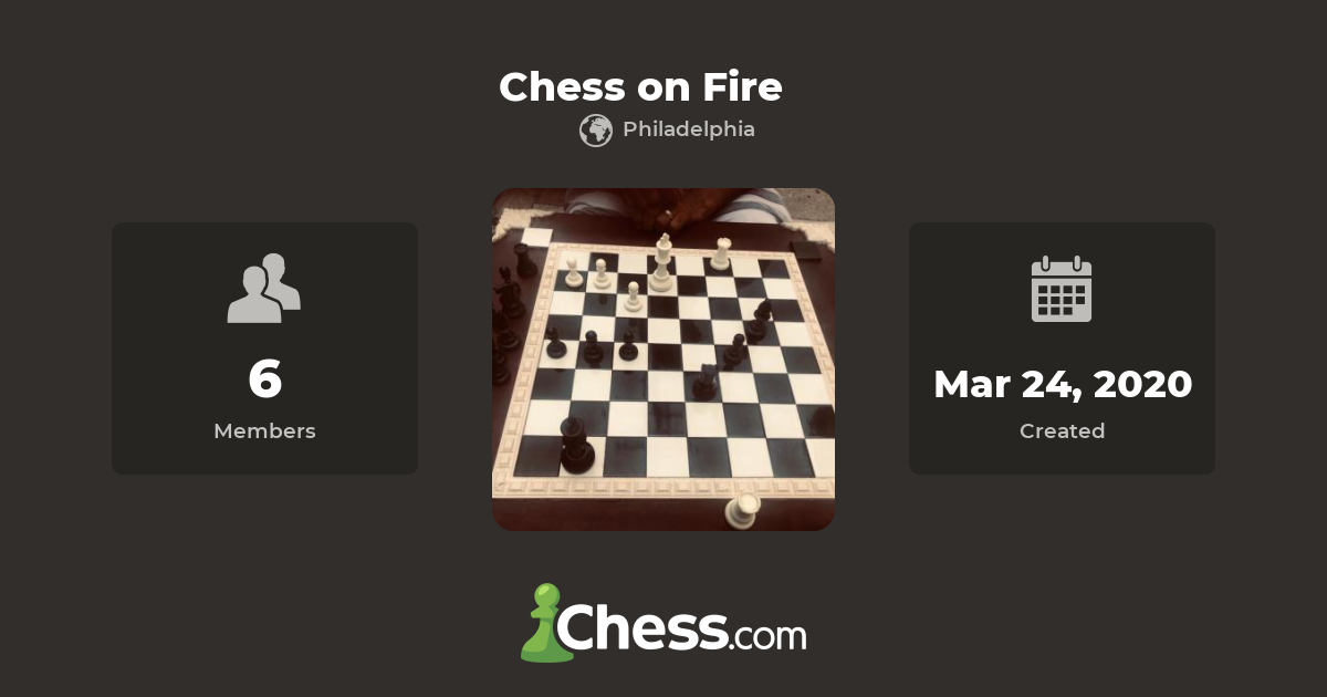 Chess on Fire - Chess Club - Chess.com