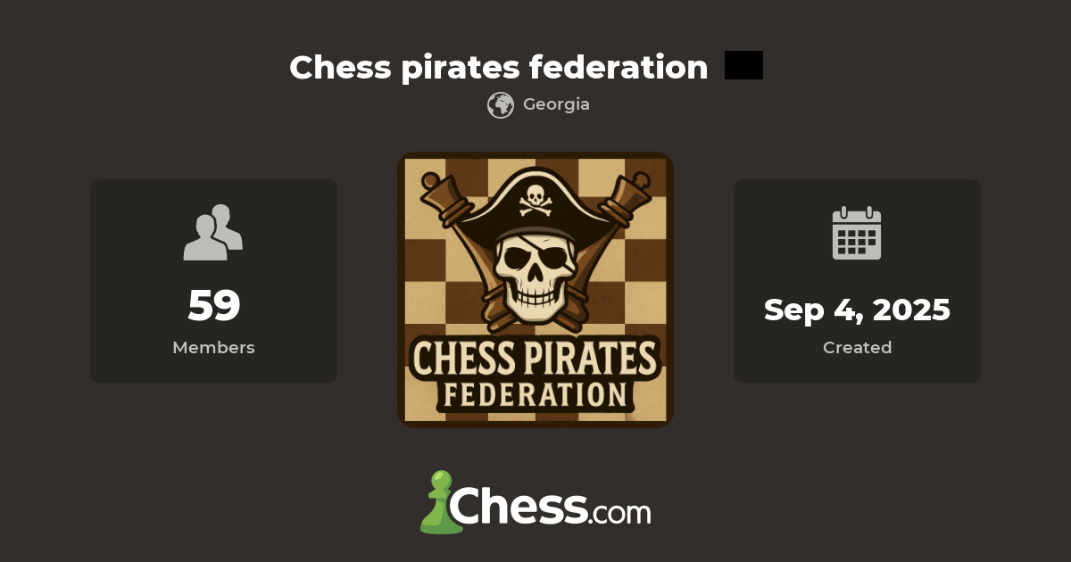 Chess pirates federation - Chess Club - Chess.com