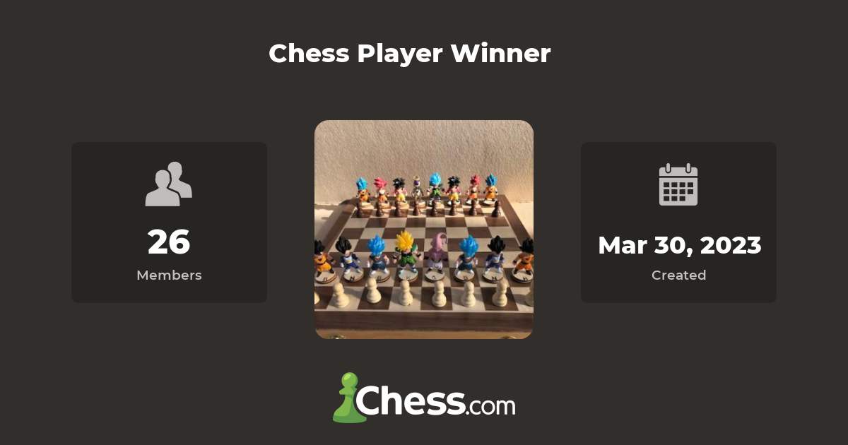 Chess Player Winner - Chess Club - Chess.com