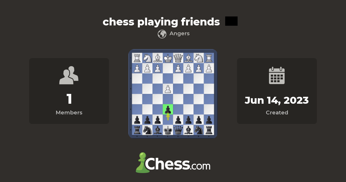 chess playing friends - Chess Club - Chess.com