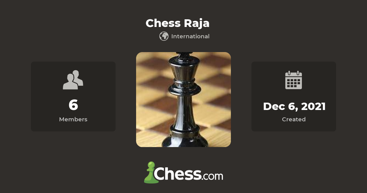 Chess Raja - Chess Club - Chess.com