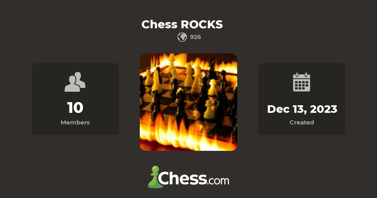 Chess ROCKS - Chess Club - Chess.com