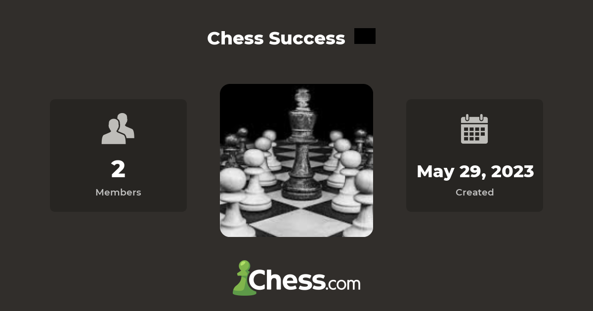 Chess Success - Chess Club - Chess.com