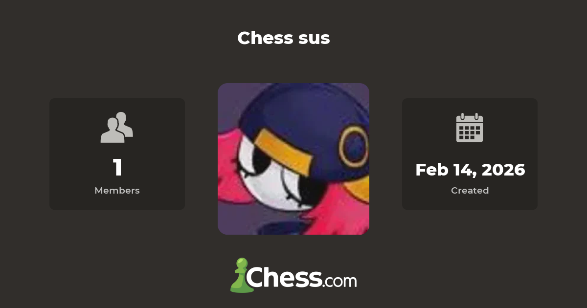 ChEsS Sus - Chess Club - Chess.com