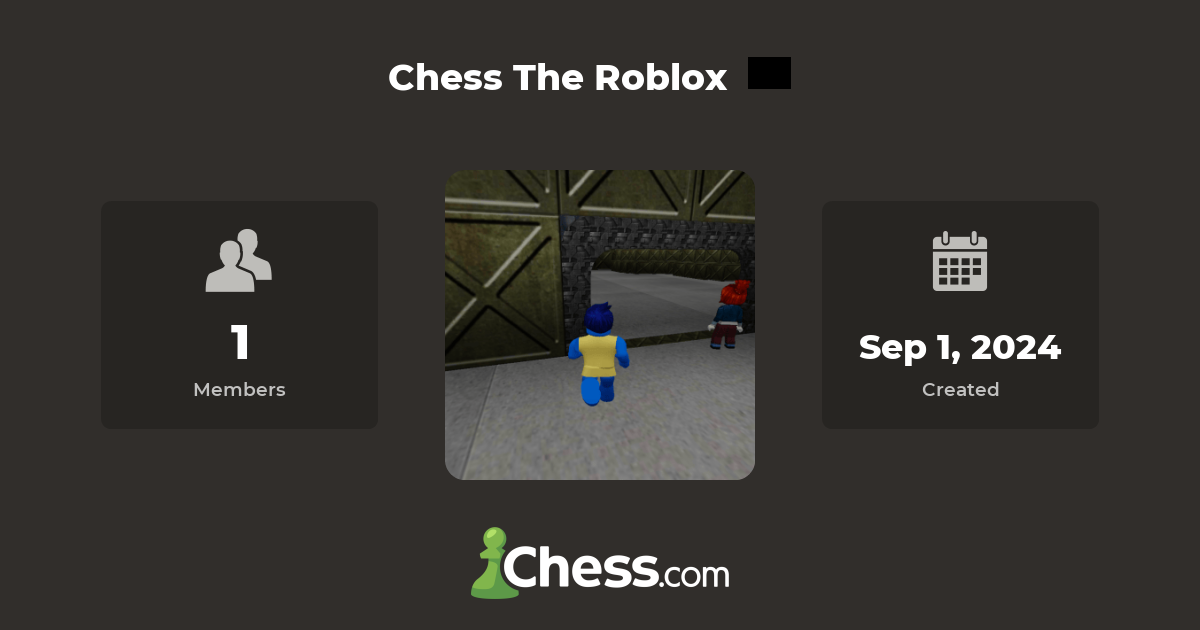 Chess The Roblox - Chess Club - Chess.com