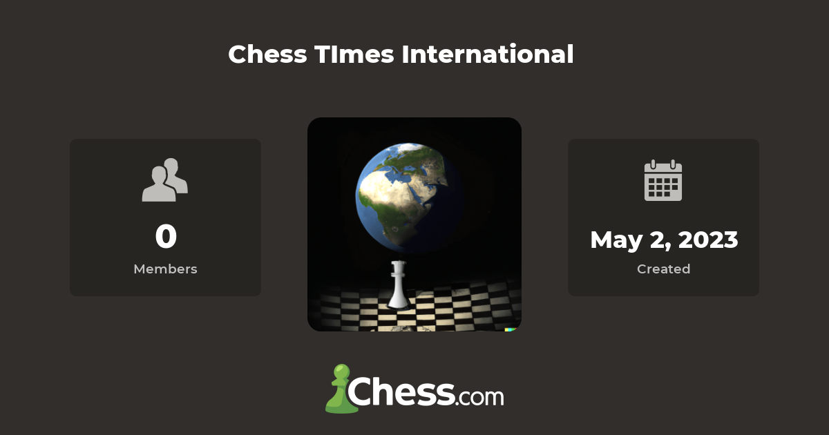 Chess TImes International - Chess Club - Chess.com