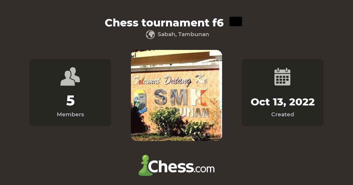 Chess tournament f6 - Chess Club - Chess.com