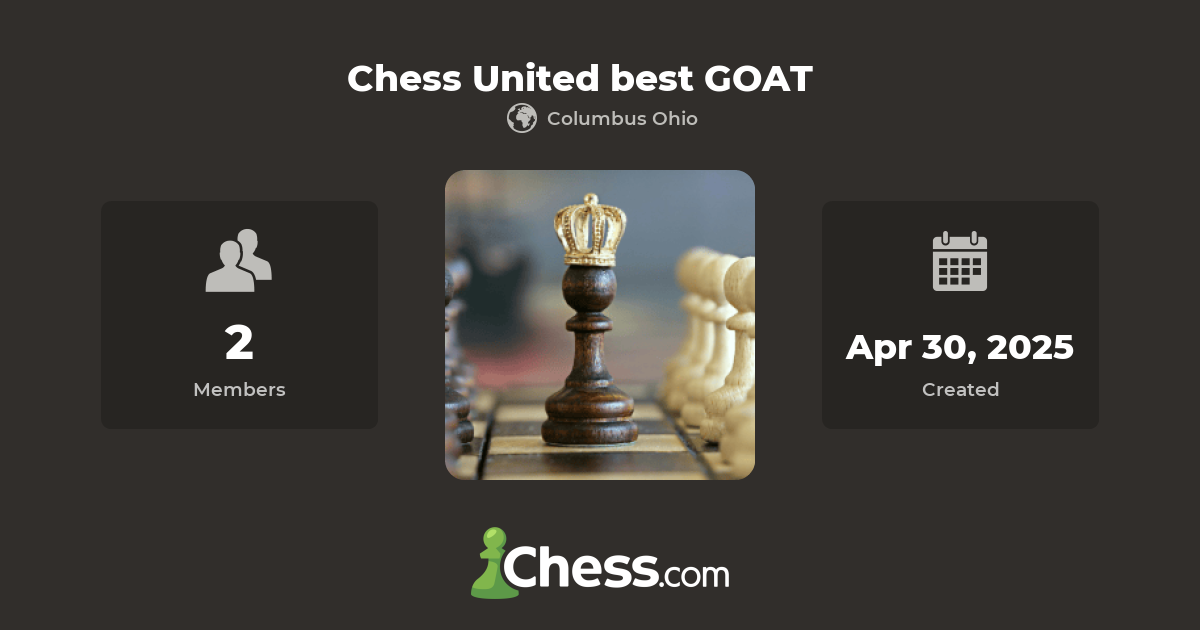 Chess United best GOAT - Chess Club - Chess.com