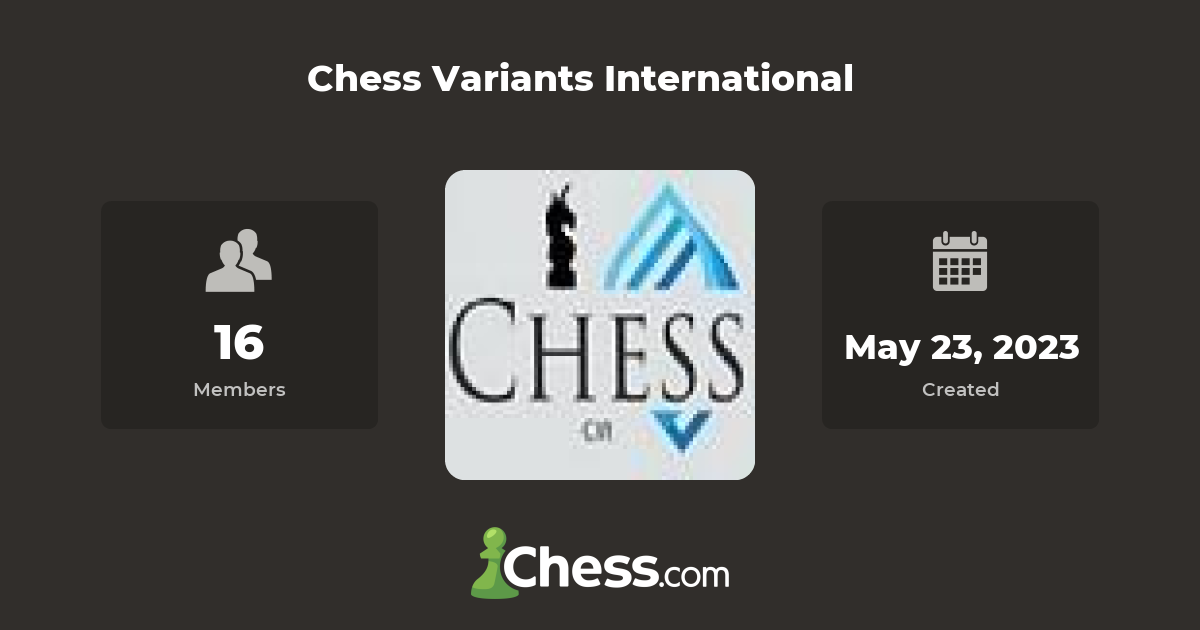 Chess Variants International - Chess Club - Chess.com