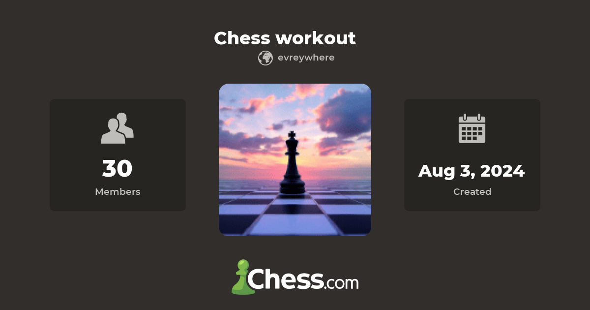 Chess workout - Chess Club - Chess.com