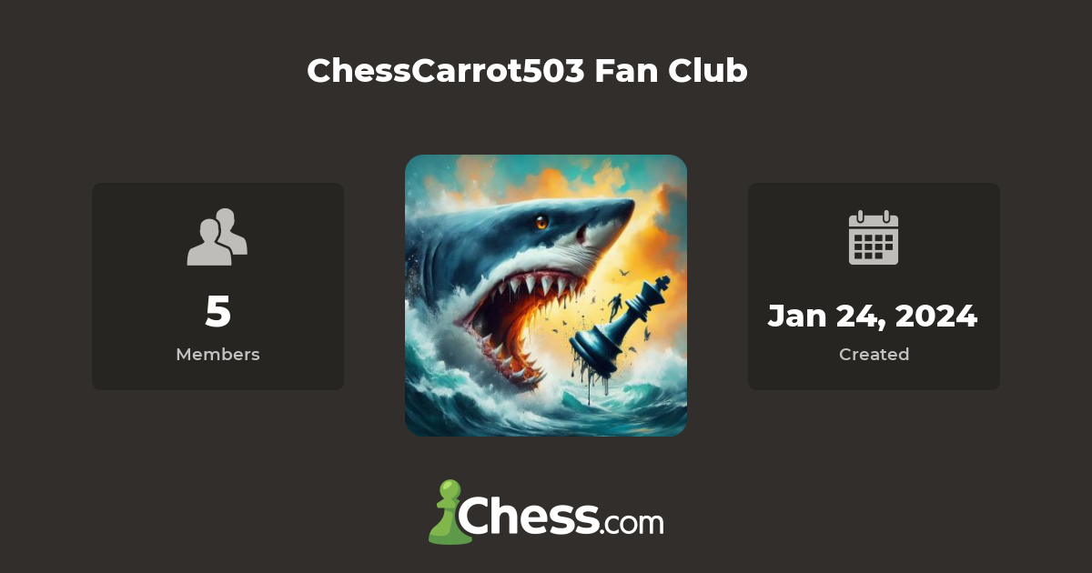ChessCarrot503 Fan Club - Chess Club - Chess.com