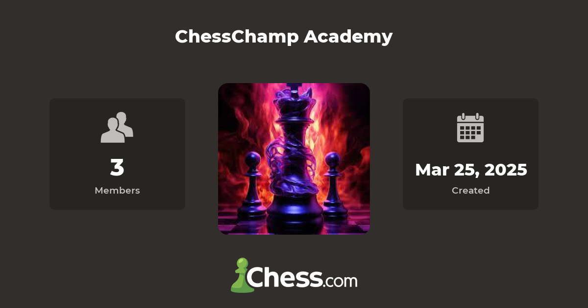 ChessChamp Academy - Chess Club - Chess.com