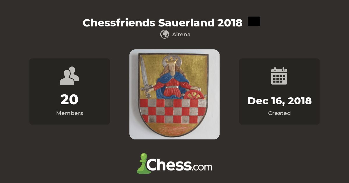 Chessfriends Sauerland 2018 - Chess Club - Chess.com