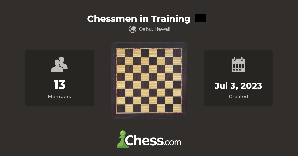 Chessmen in Training - Chess Club - Chess.com