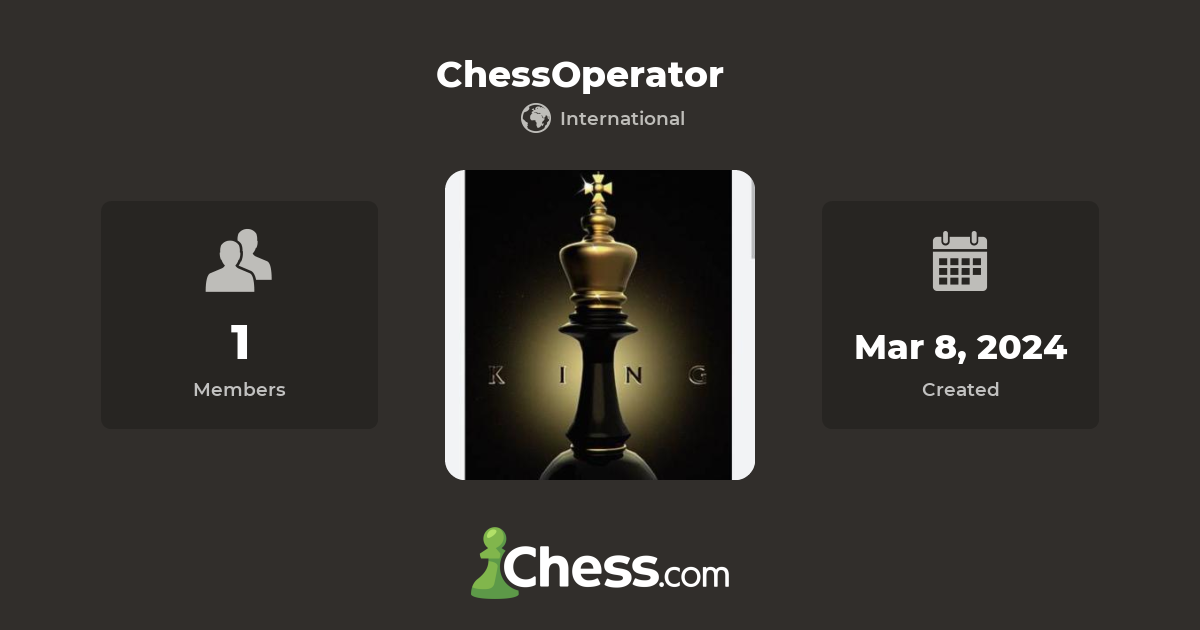 ChessOperator - Chess Club - Chess.com