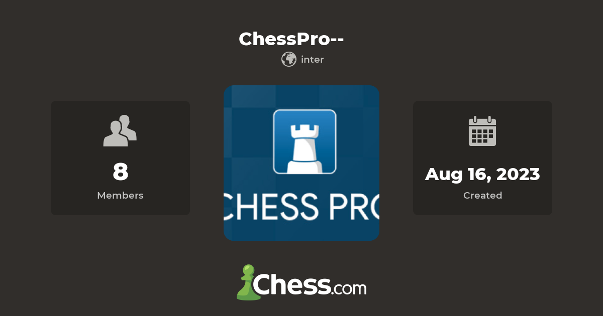 ChessPro-- - Chess Club - Chess.com