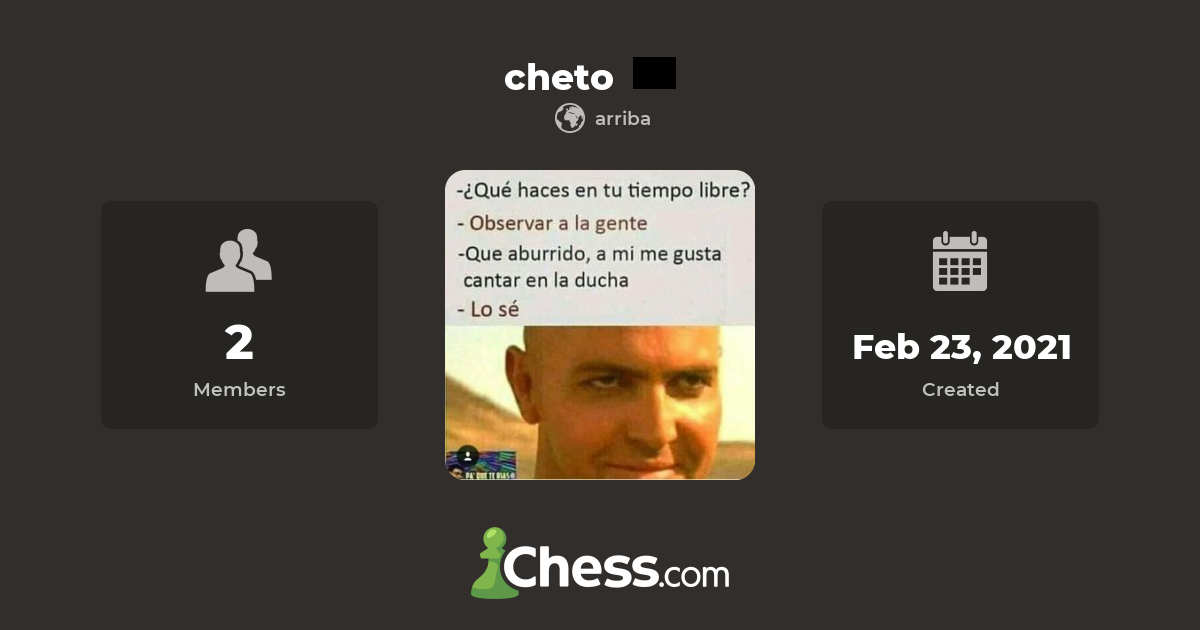 cheto - Chess Club - Chess.com