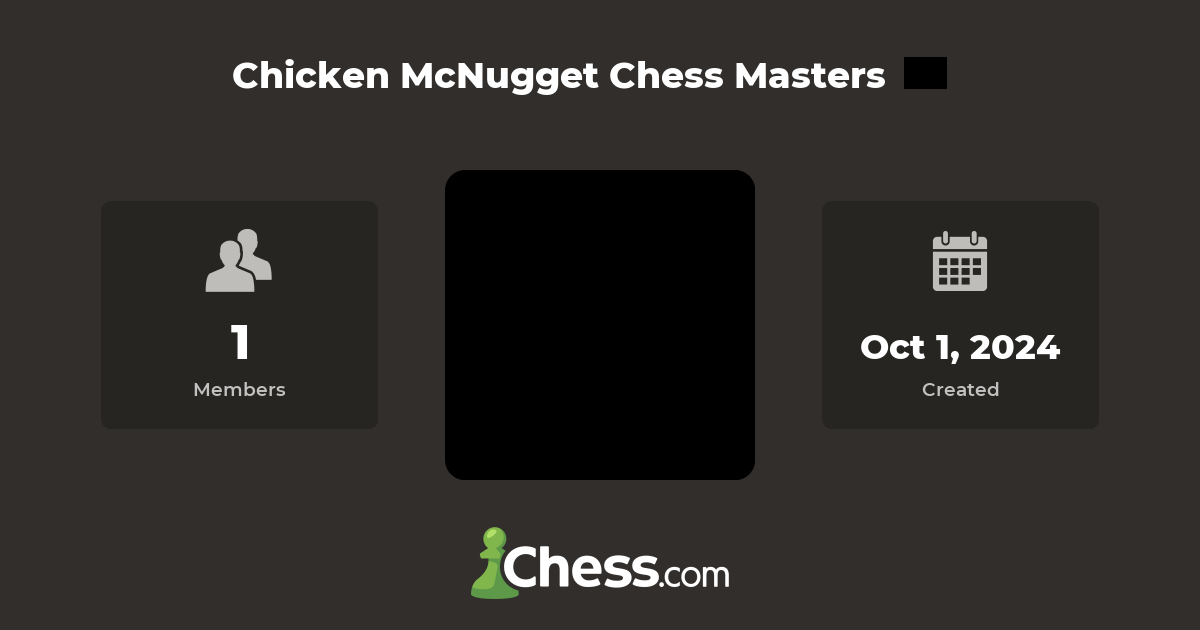 Chicken McNugget Chess Masters - Chess Club - Chess.com