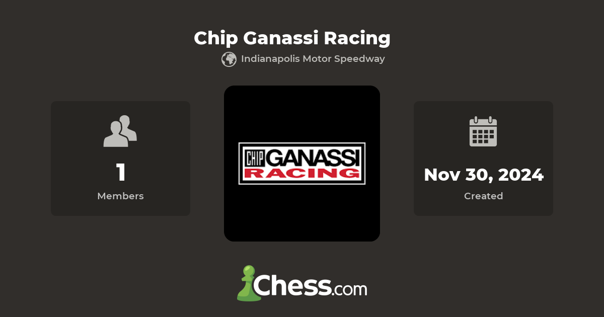 Chip Ganassi Racing - Chess Club - Chess.com