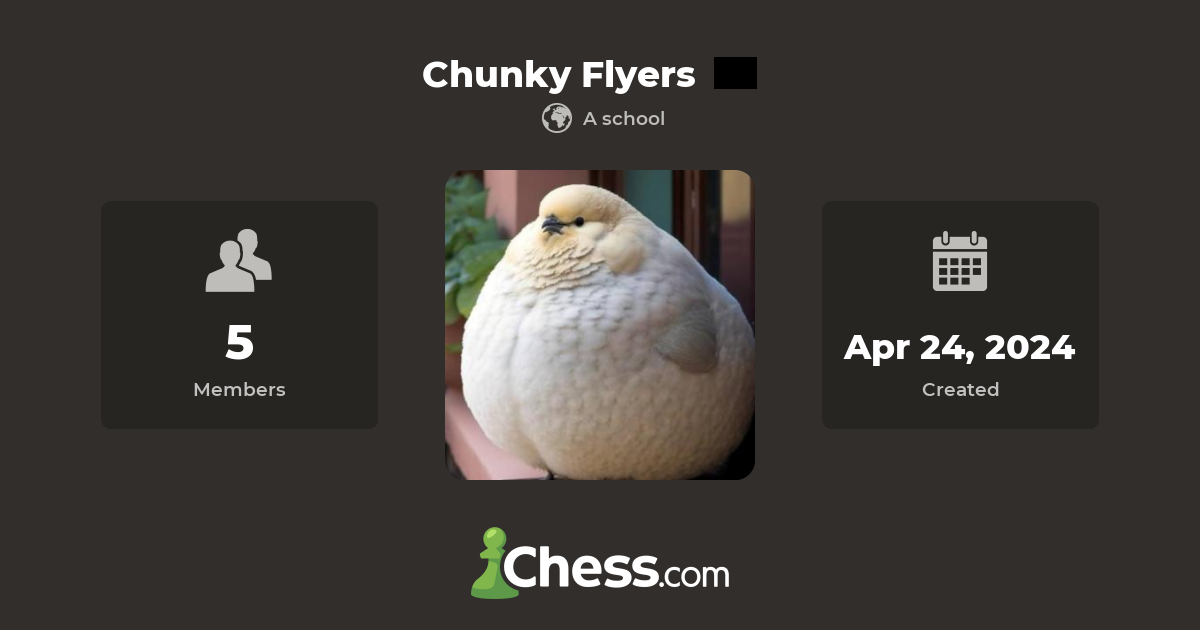 Chunky Flyers - Chess Club - Chess.com